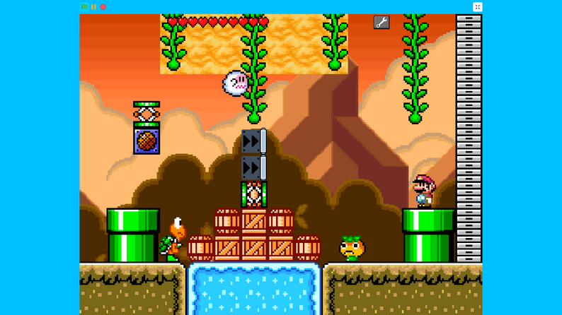 Super Mario Crossover Maker (Scratch Port) by GamingWithDominic