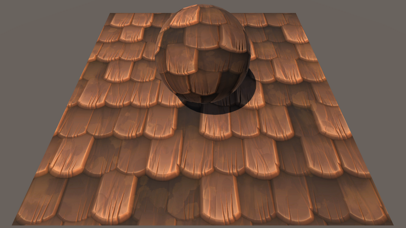 Stylized Textures - Vol 21 - Roof by oleekconder
