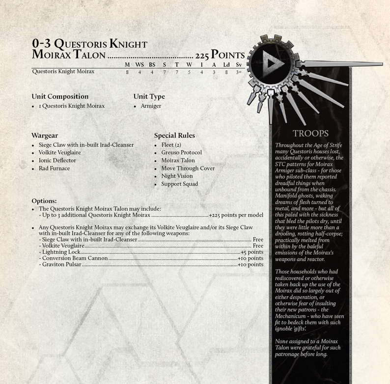 Liber Ingenium by HH: Age of Darkness