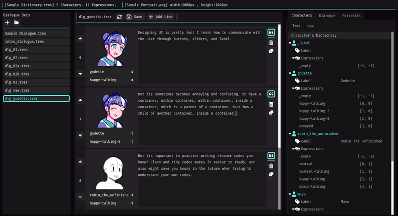 Dialogue Set Editor by ん.
