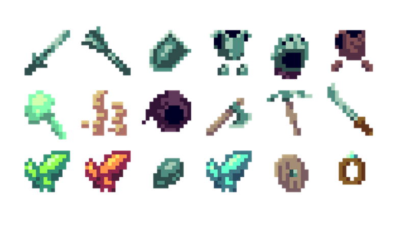 2D RPG Platformer Sprites by Erik Svan