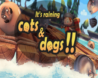 Game Jam - It's raining cats and dogs by Carcajou Games