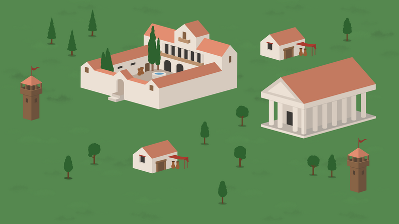 2D RTS Roman Empire by Ismartal