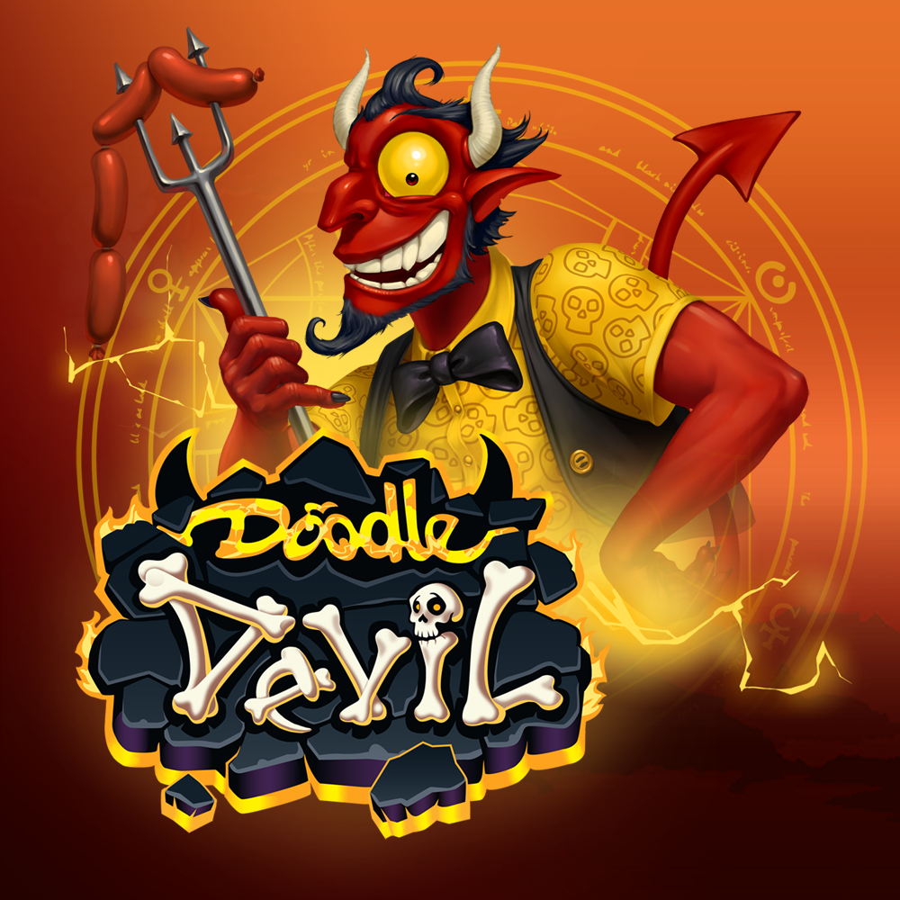 Doodle Devil by Plug In Digital