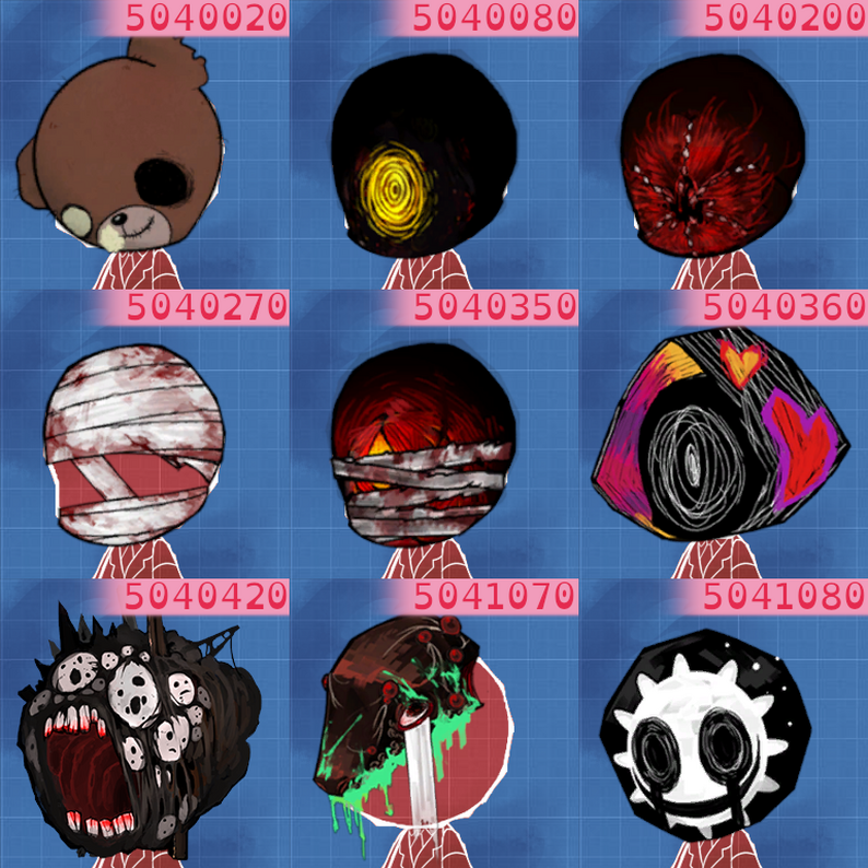 Lobotomy Corporation Cosmetic Pack by Apho