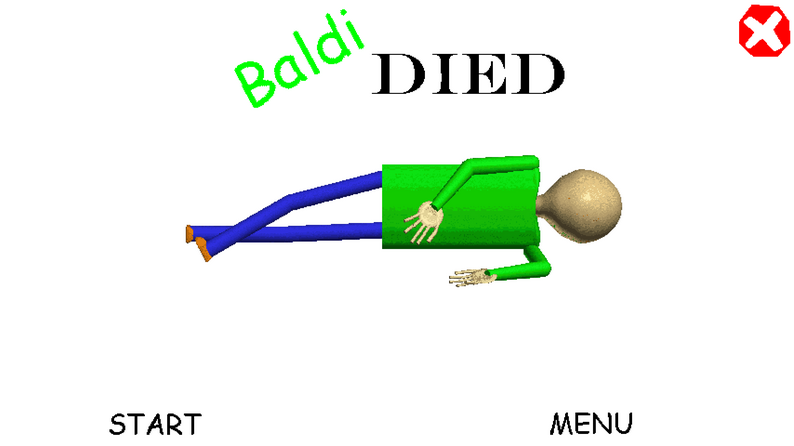 Baldi's Died! by Wizey