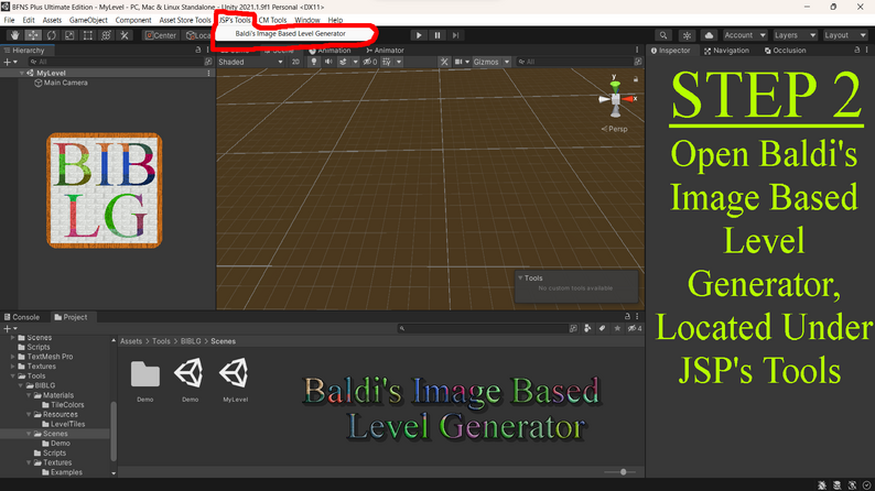 Baldi's Image Based Level Generator by JohnsterSpaceGames