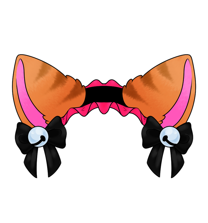 F2U Cat Ear Headbands! - Vtuber Asset by Treen