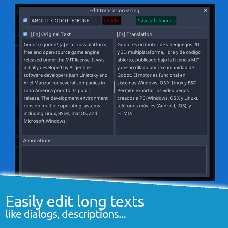 Localization Editor by Danny Garay