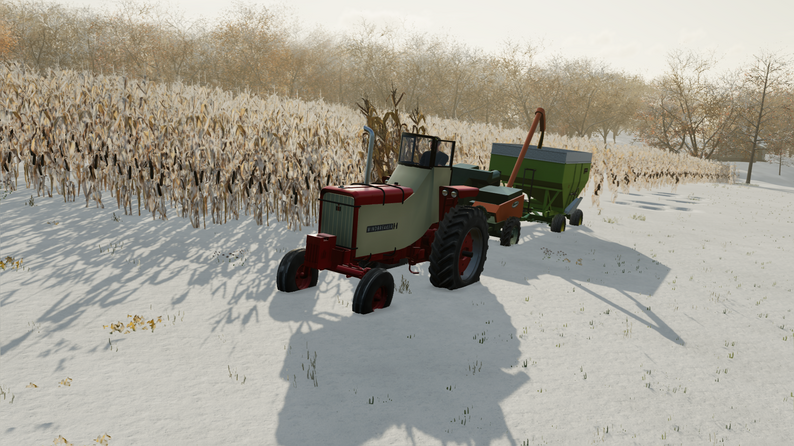 FS22 New Idea 325 w/ 329 Supersheller by JMF Modding