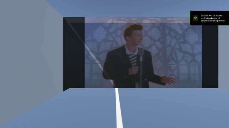 Rick Rolled game by Rook Gaming
