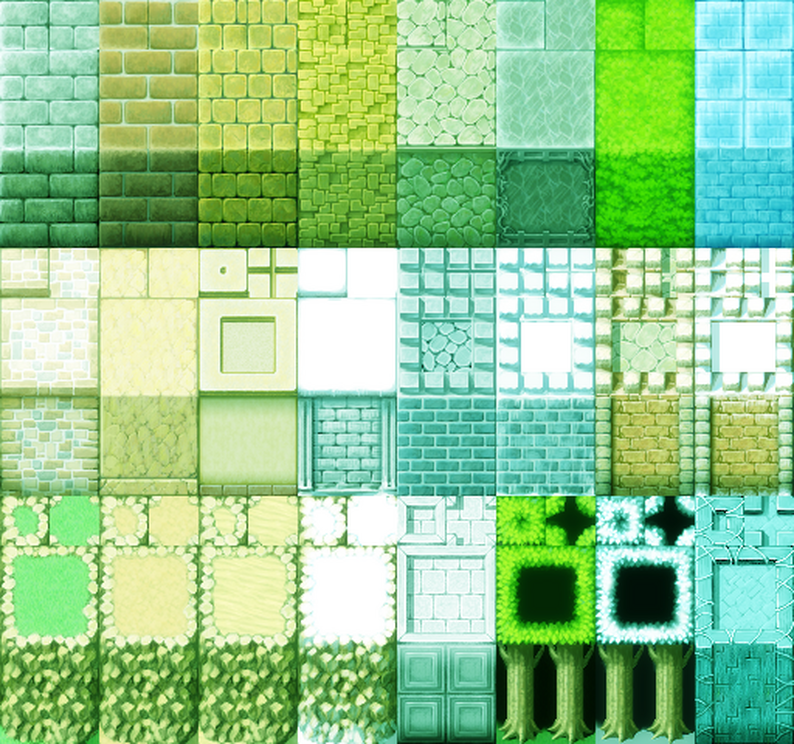RPG MAKER PASTEL TILESET by Sukeban Games