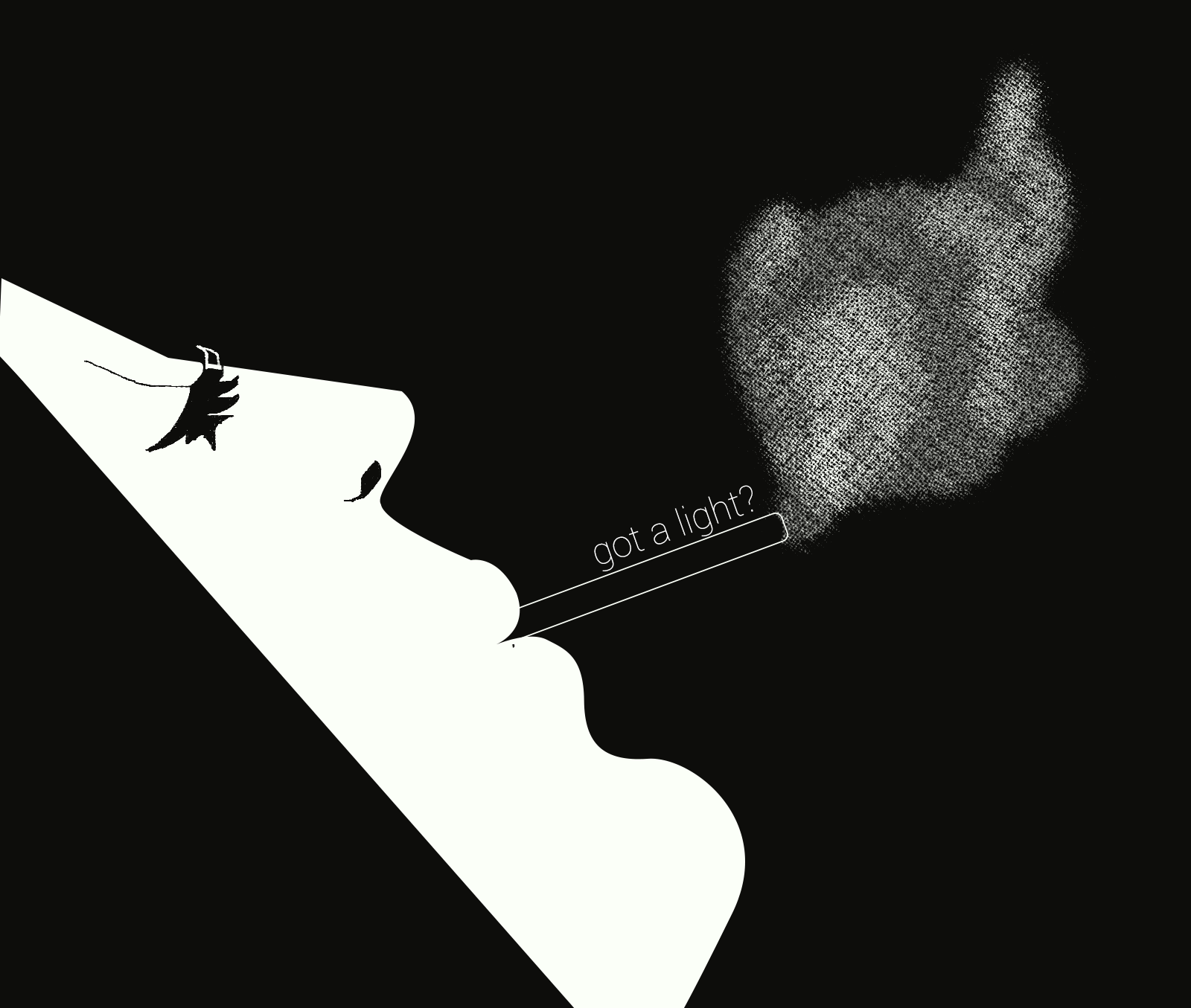 Got a light? by Emma Kidwell