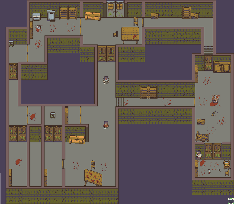 Haunted House Tileset by OleTeras
