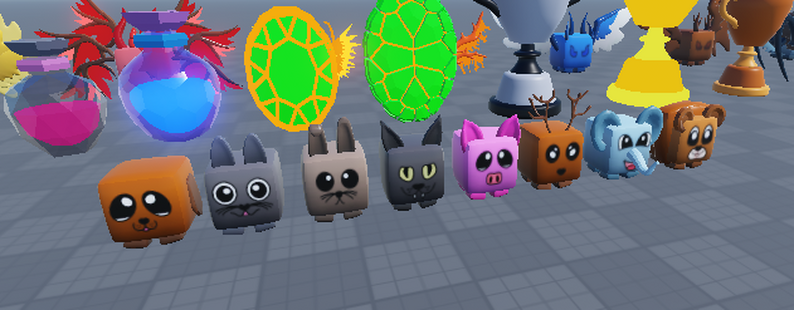 Low poly simulator pet pack by KleonArc Works