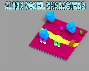 Alien Voxel Characters! by AlienDev
