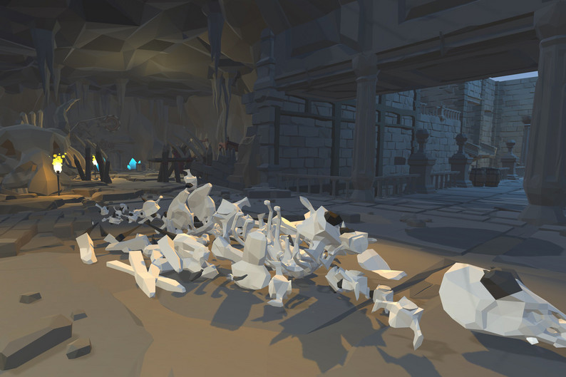 Low Poly Character - Dragon Skeleton - Fantasy RPG - Unity by Infinity PBR