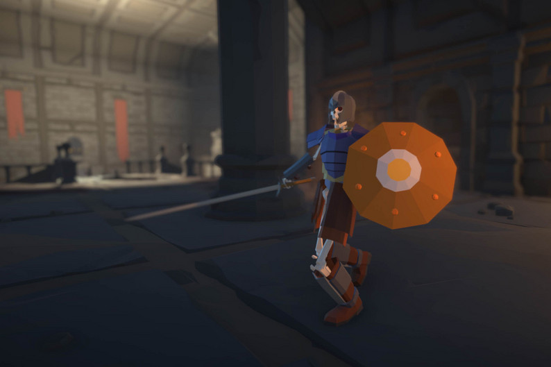 Low Poly Character - Skeleton Warrior - Fantasy RPG - Unity by Infinity PBR