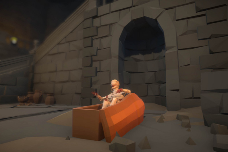 Low Poly Character - Mummy & Sarcophagus - Fantasy RPG - Unity by ...