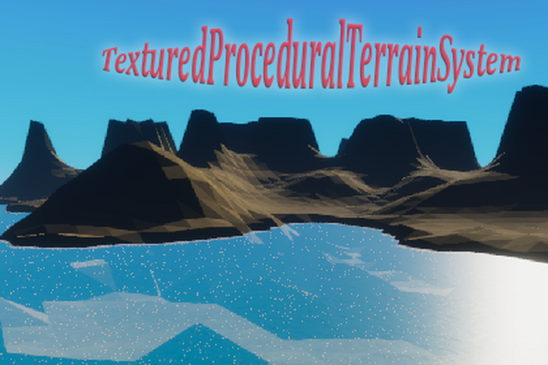 Textured Procedural Terrain System by Electorch Strauss
