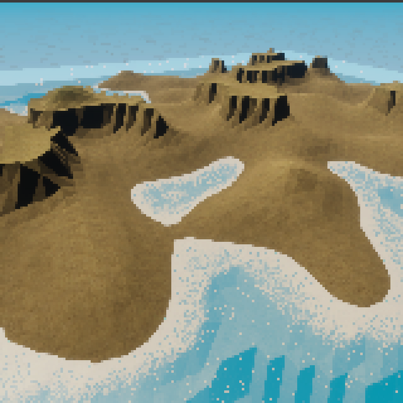 Textured Procedural Terrain System by Electorch Strauss