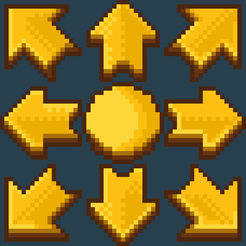 Free assets 16x16 pixel art by Olteanu version 3.0 by OLTEANU