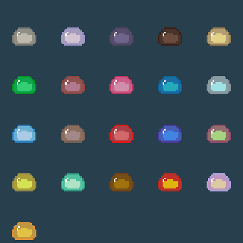 Free assets 16x16 pixel art by Olteanu version 3.0 by OLTEANU