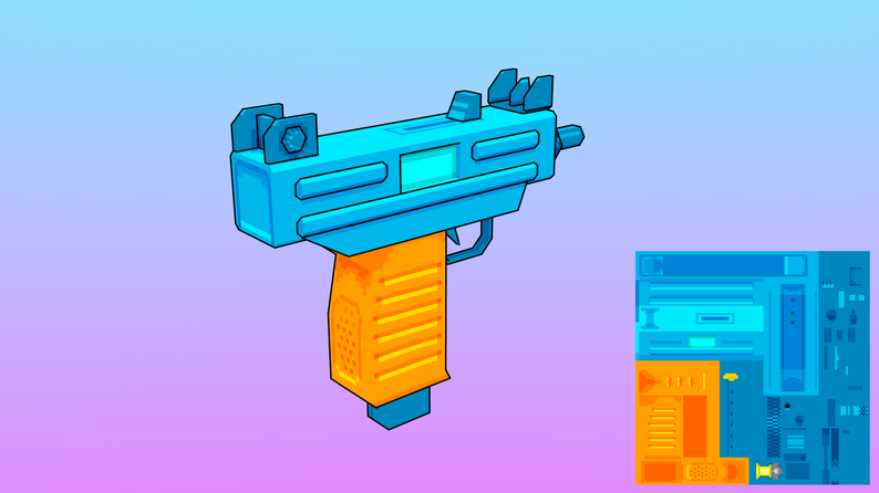 Public domain/CC0 Cute Low-Poly 3D Assets by 8bitprodigy