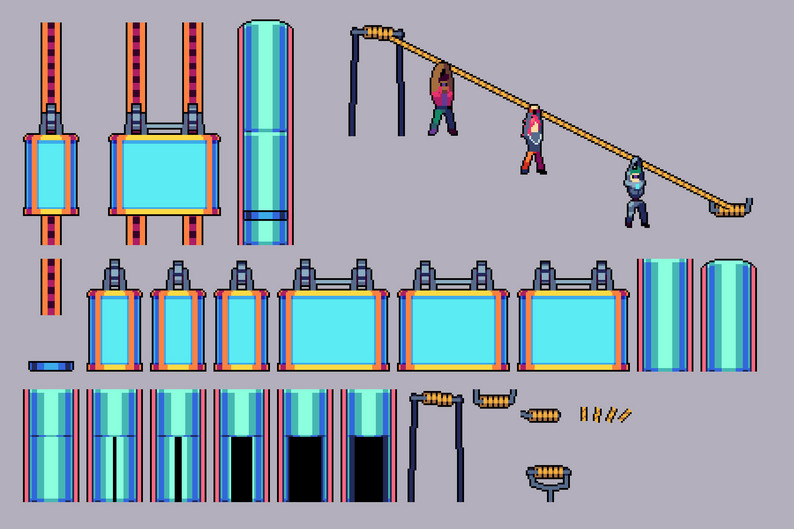 Doors and Portals by Free Game Assets (GUI, Sprite, Tilesets)