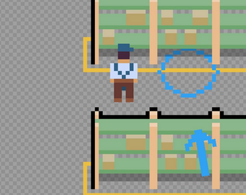 Super Market 2D Tileset by Carbonova