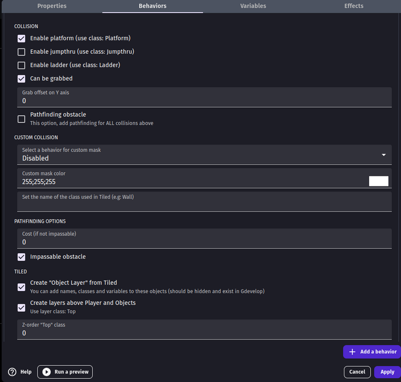 TiledLink - An automation tool between Tiled and Gdevelop by Willian Holtz
