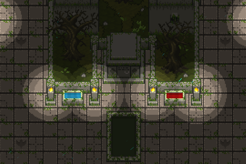 Ruins Tileset 16x16 Pixelart [Rogue Adventure] by ELV Games