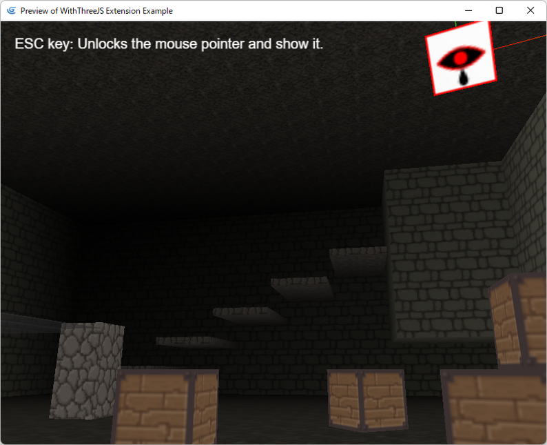 WithThreeJS Extension for GDevelop by PANDAKO