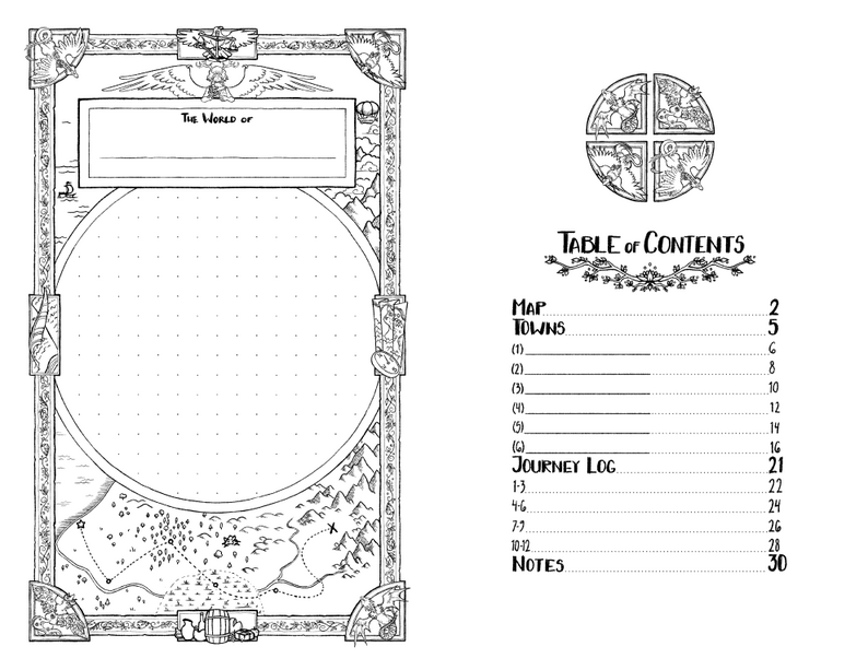 Illustrated Journey Log by BlueCorvid