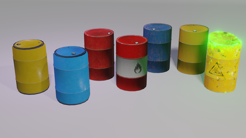 Barrels Pack by CardinalZebra