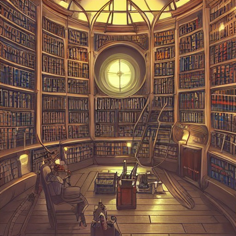 Library Backgrounds by fodric