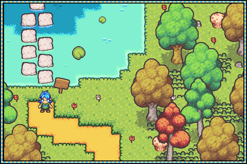 Dream Island - Pixel Art Top-Down Tileset by Raou