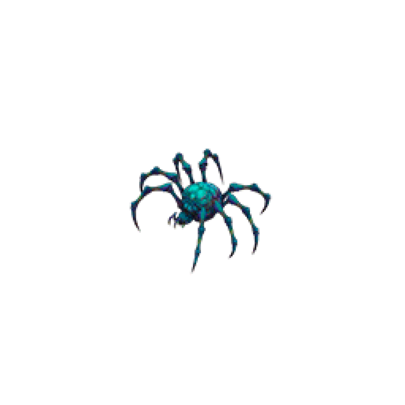 Free Animated Isometric Spider by Engvee