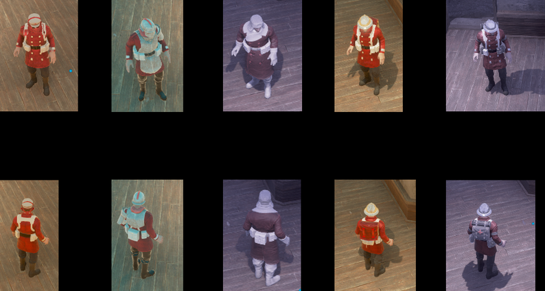 Colorful Uniforms by Ceeps