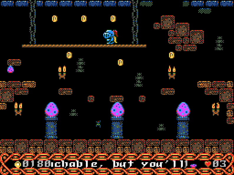 Castle Escape (ZX Spectrum Next) by IrataHack