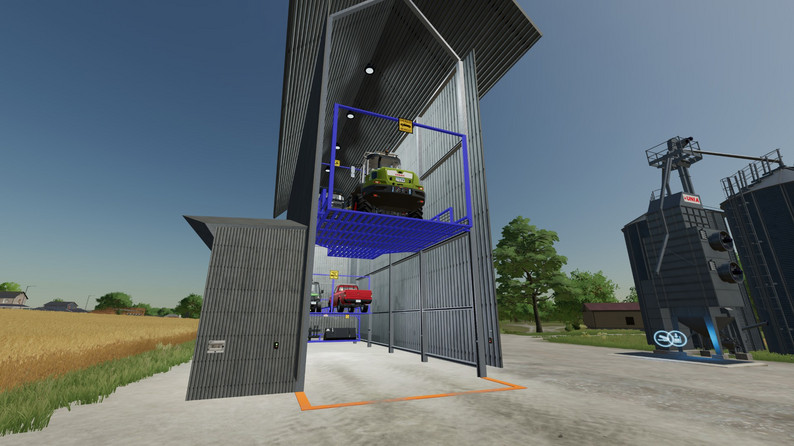 FS22 - Auto Multi Garage by Squigglze