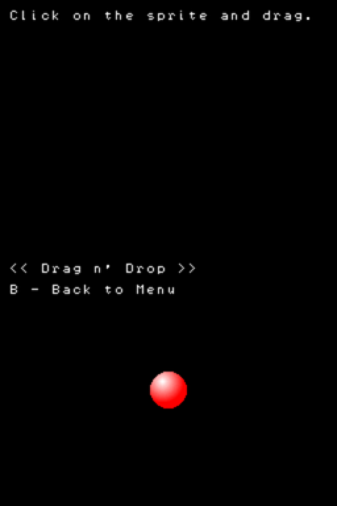DS Game Maker Examples by Kenyon Bowers