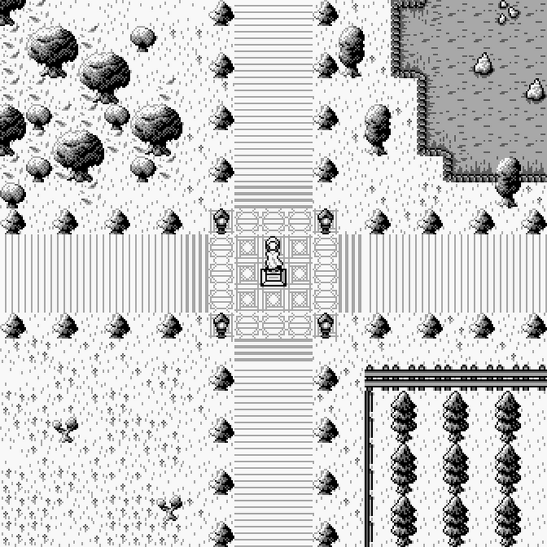 Gameboy RPG Map Assets by MrManInATie