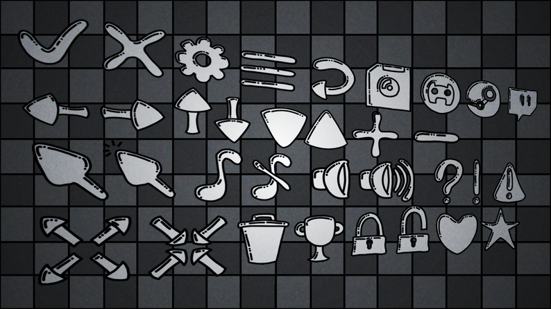 Hand Drawn Icon Set by Denizin