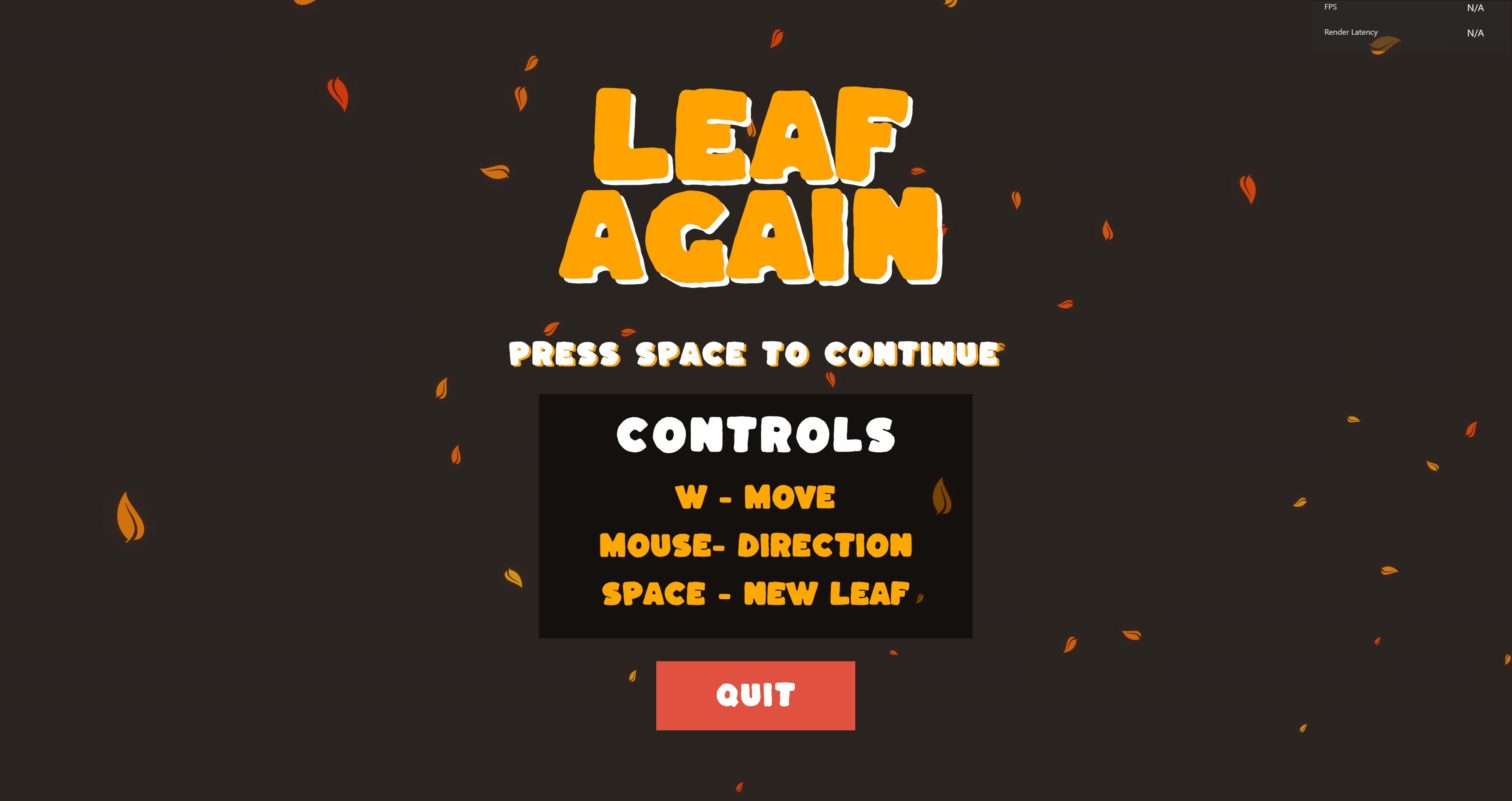 Leaf Again by NSSure for Cozy Fall Jam 2022 🍂 - itch.io