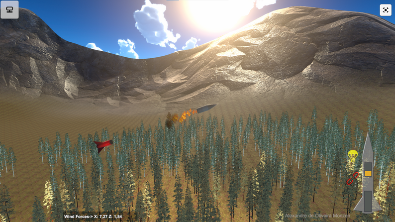 Rocket Launcher Simulator 3D by Alexandre Monzen