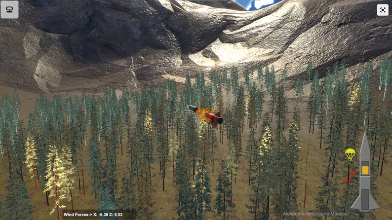 Rocket Launcher Simulator 3D by Alexandre Monzen