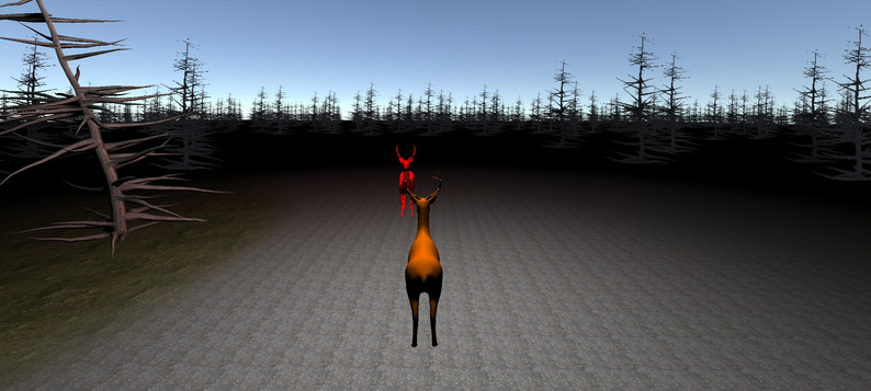 Deer horror game by Pixel008