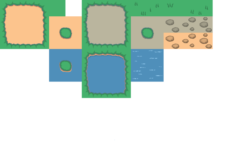 64x64 Outdoor Tile Map by Untitled