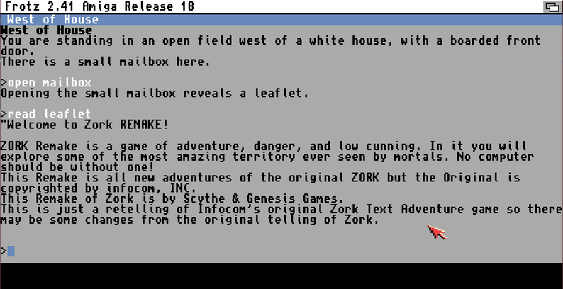 Zork Remake by Scythe & Genesis Games